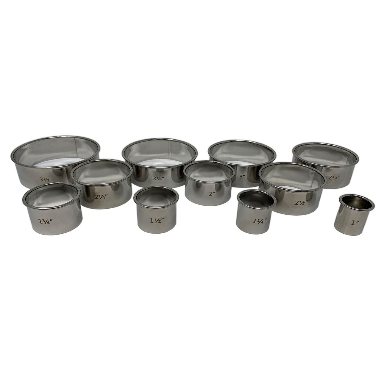 Huji Home Products. HUJI Stainless Steel Professional Plain Round ...