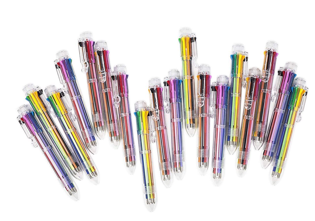 Huji Home Products. HUJI Multi-Color Pens (Multicolor Pens – 18Pk 8 in ...