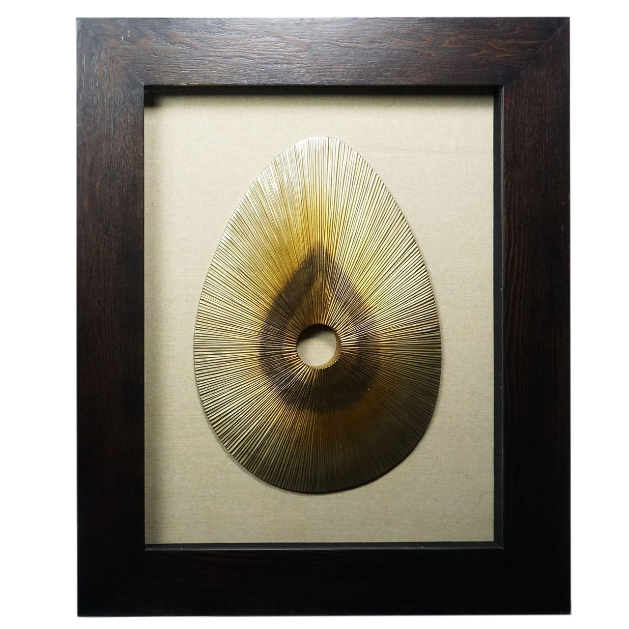 Huji Home Products. Golden Tear Drop Shadow Box (MS9316B) 34.25" L x 28 ...