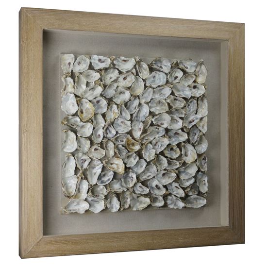 Huji Home Products. Oyster Cluster Shadow Box Wall Décor (MS30149B) 23. ...