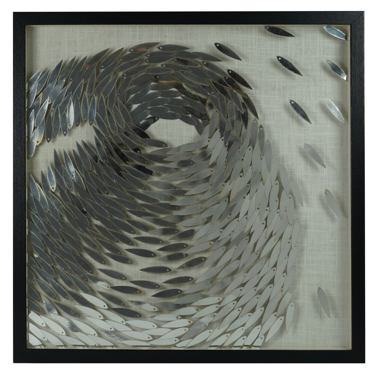 Huji Home Products. Pool of Fish Shadow Box (MS38504) 23.62" L x 23.62" H