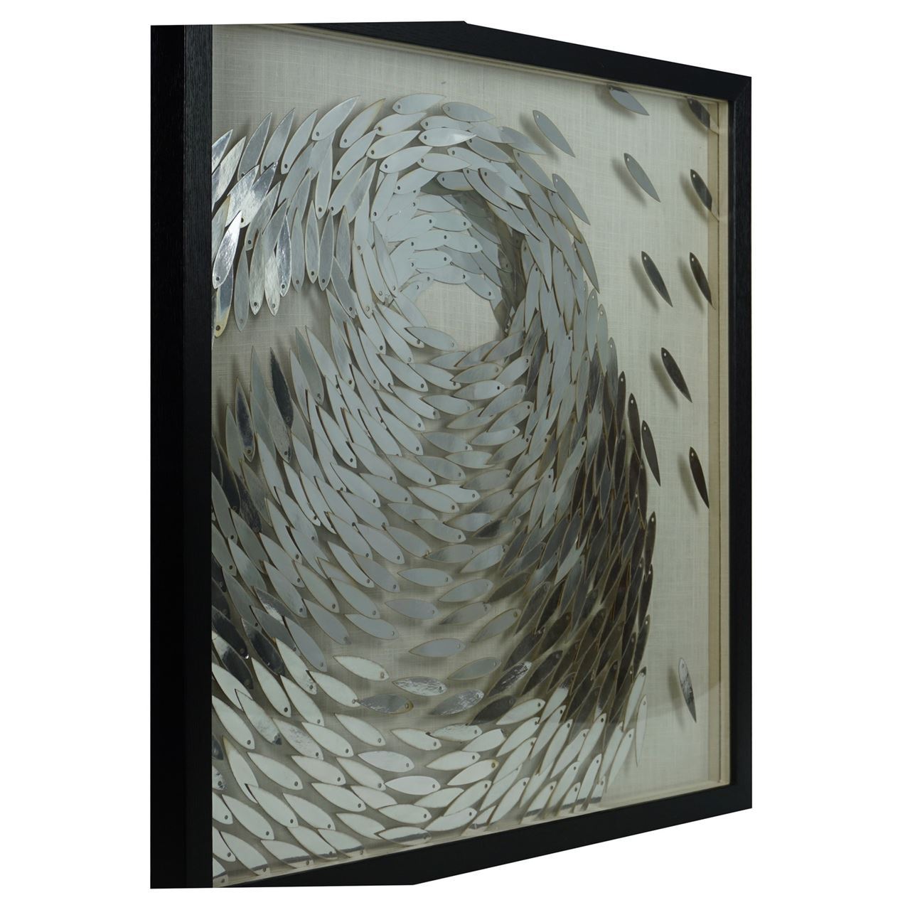 Huji Home Products. Pool of Fish Shadow Box (MS38504) 23.62" L x 23.62" H