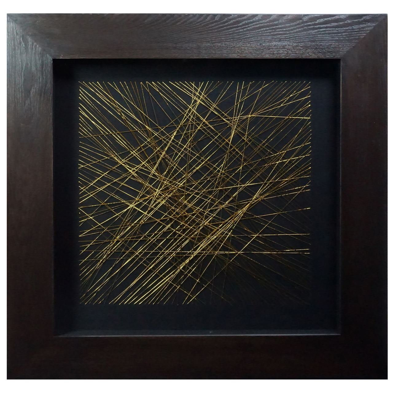 Huji Home Products. Abstract Thread Shadow Box Wall Décor (MS24851B) 31 ...