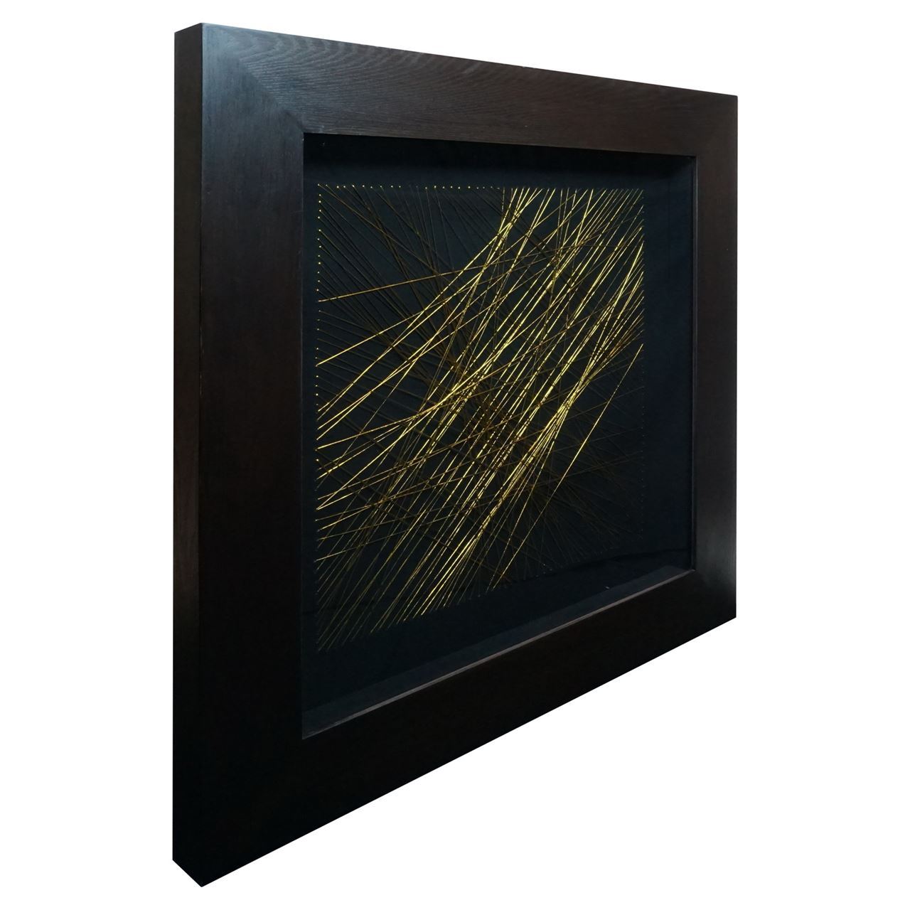 Huji Home Products. Abstract Thread Shadow Box Wall Décor (MS24851B) 31 ...