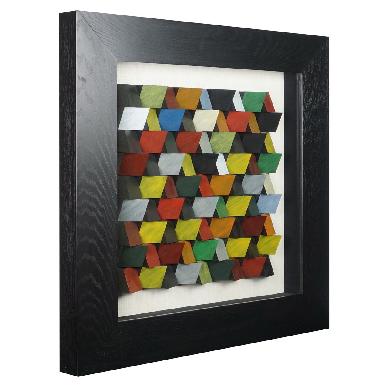 Huji Home Products. Edges 3D Geometric Shadow Box Wall Décor (MS22719 ...