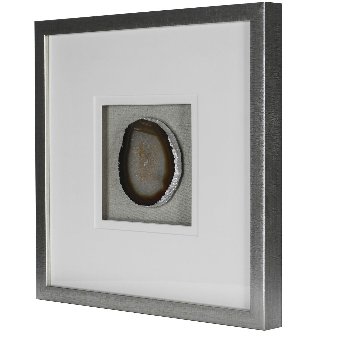 Huji Home Products. Agate Slice Shadow Box Wall Décor (MS46987B) 19.68 ...