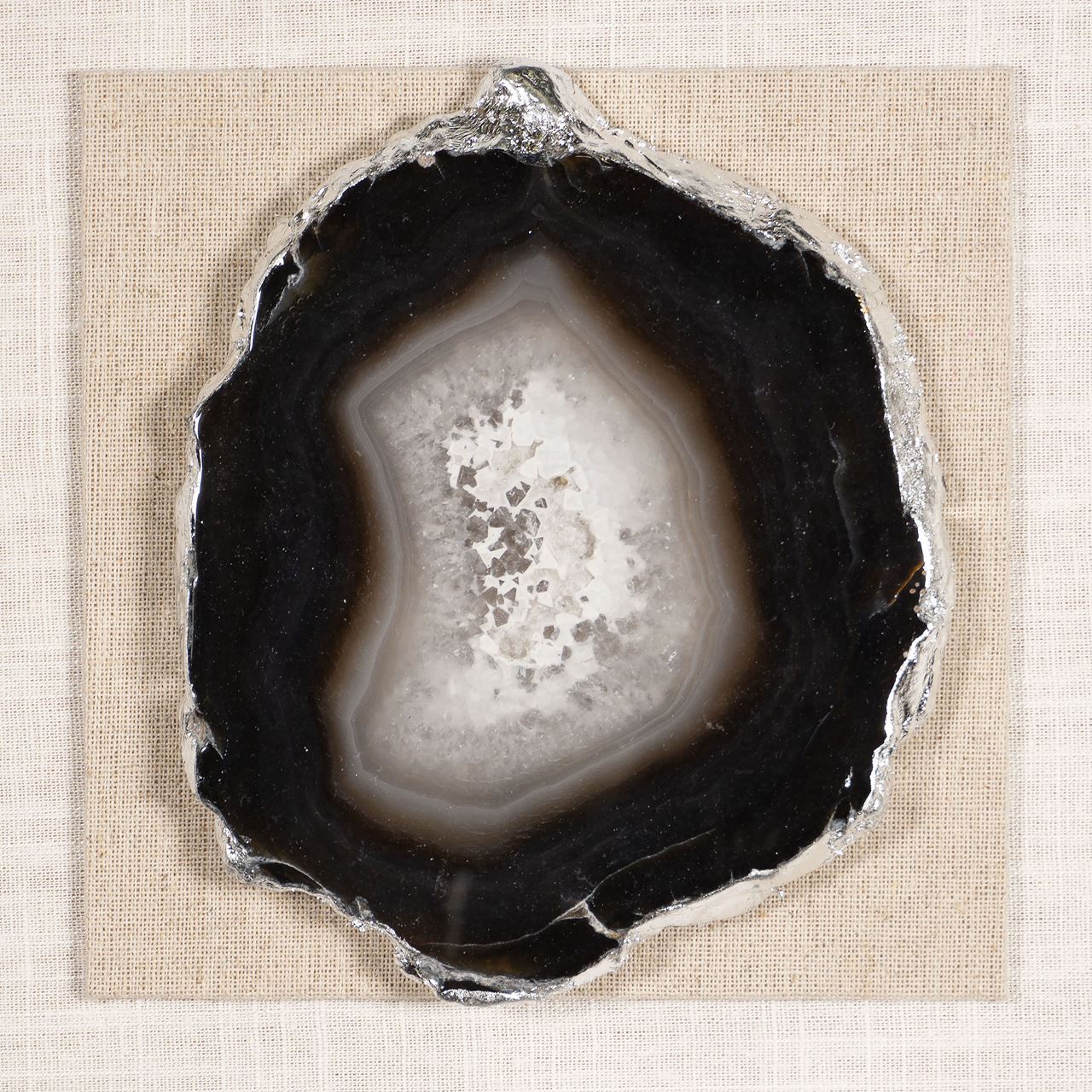 Huji Home Products. Assorted Agate Slice Shadow Box Wall Décor ...