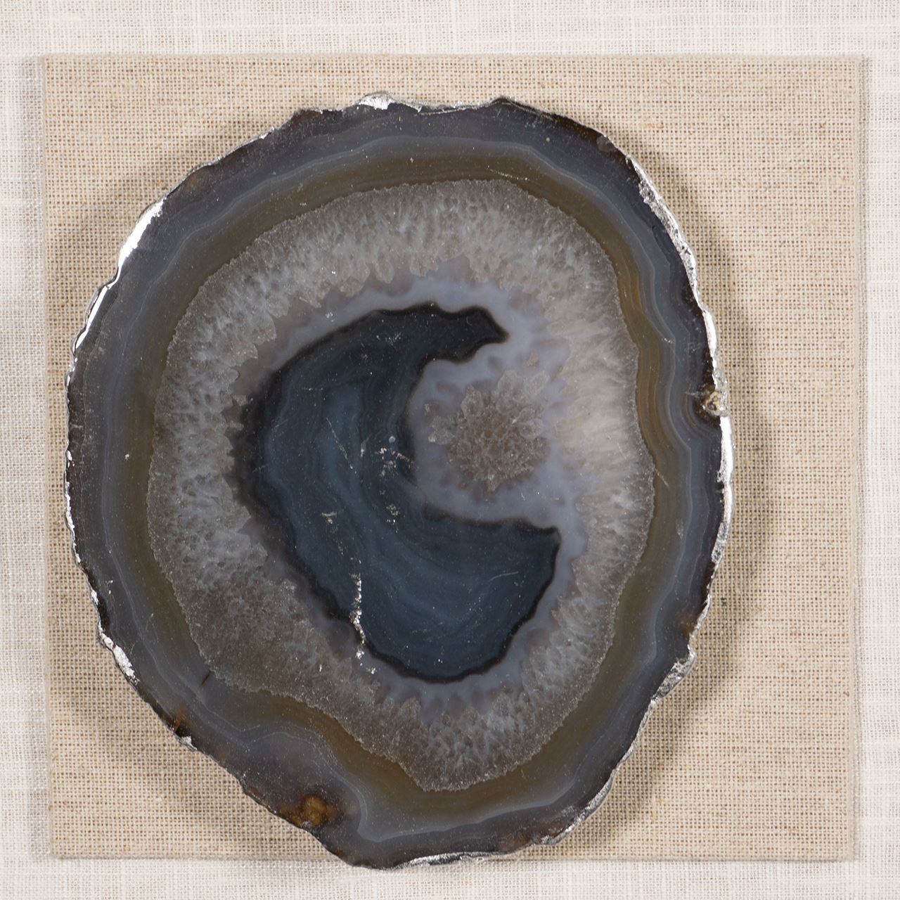 Huji Home Products. Assorted Agate Slice Shadow Box Wall Décor ...