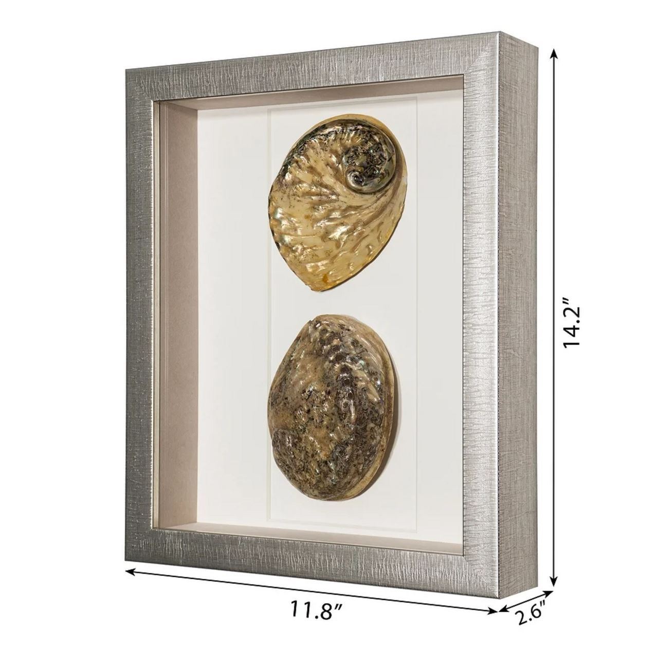 Huji Home Products. HUJI Abalone & Pearl Shell Shadow Box Wall Décor Set