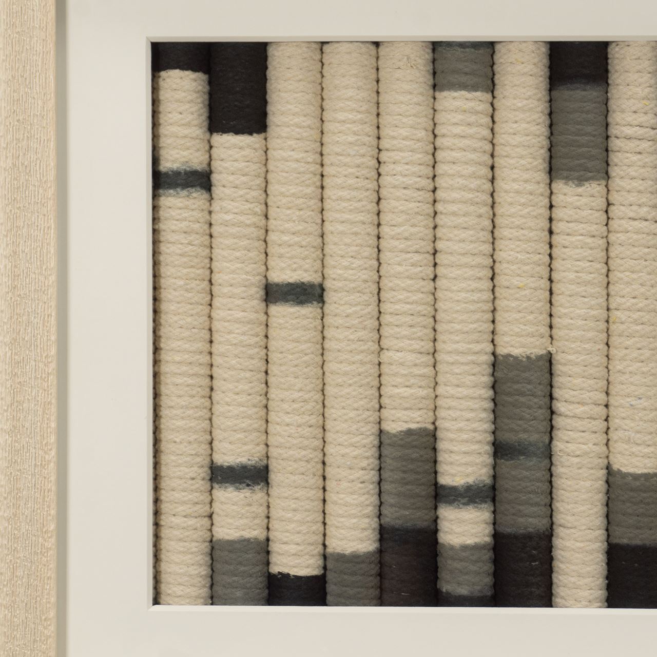 Huji Home Products. HUJI Cotton Rope Coil Shadow Box Wall Décor